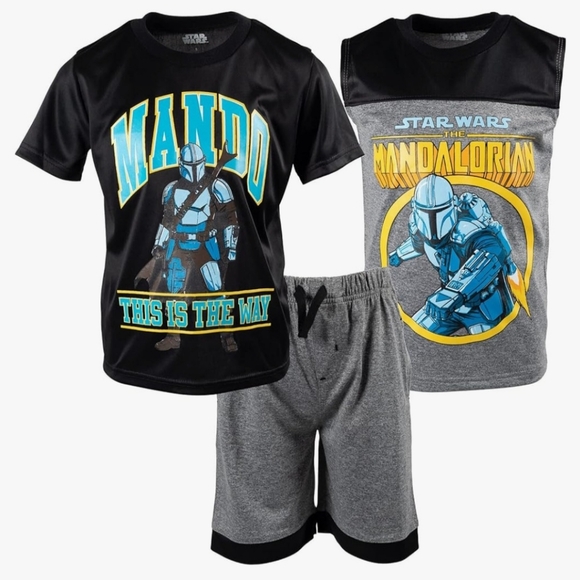 Star Wars | Matching Sets | Star Wars The Mandalorian 3 Piece Set ...